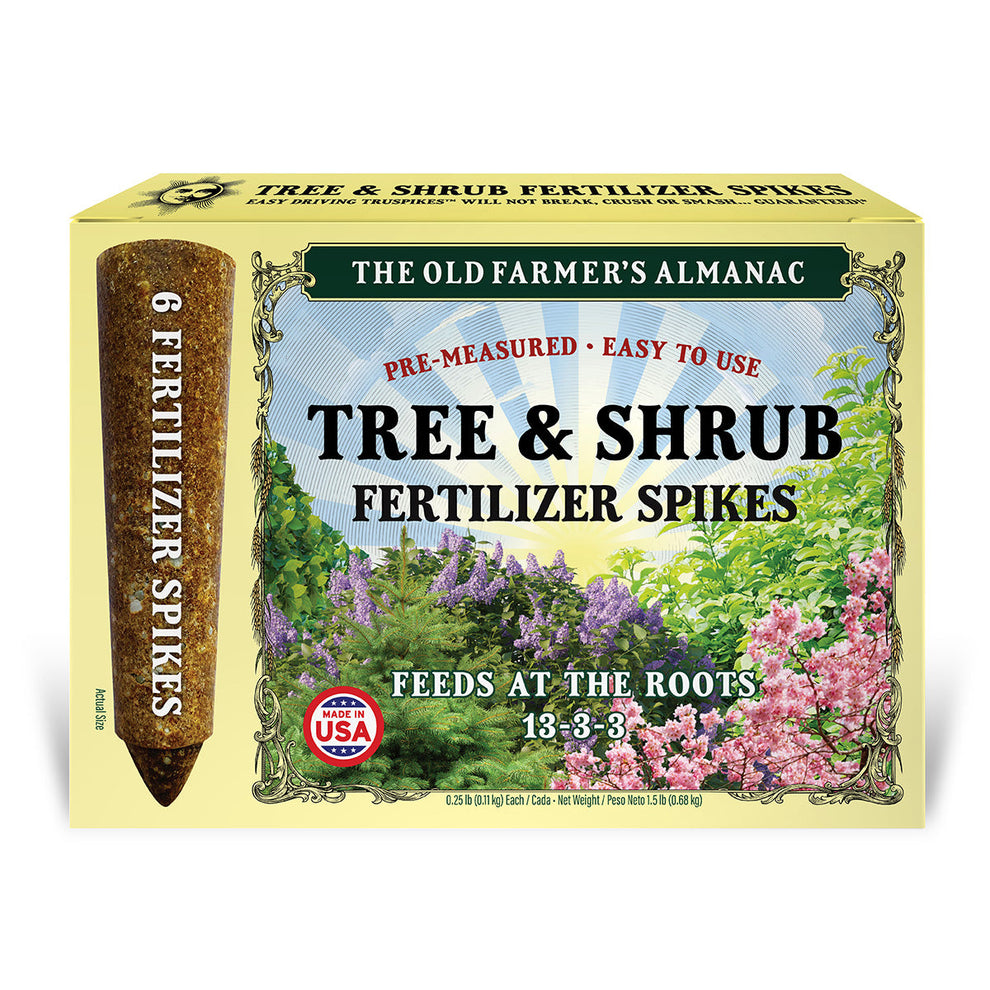 The Old Farmer's Almanac Tree & Shrub Fertilizer Spikes – Orchid Stuff Plus